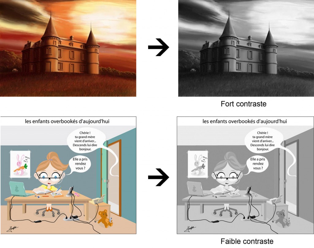 Valeurs de gris (définition) | Otakia.com