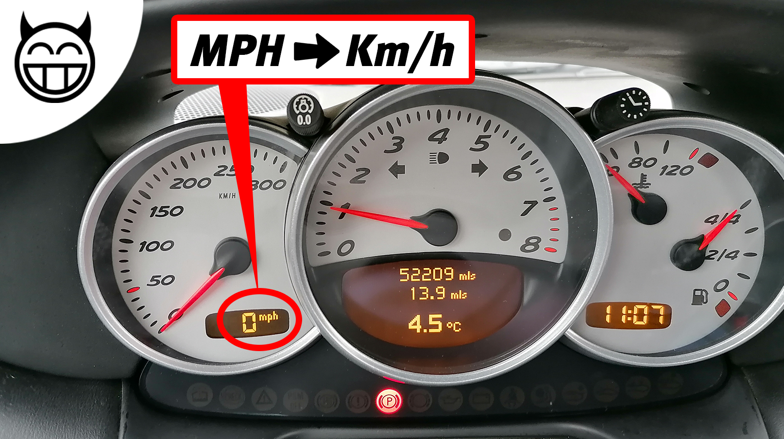 Comment Passer De Miles Km h Sur Un Compteur De Porshe 996 Tutoriel